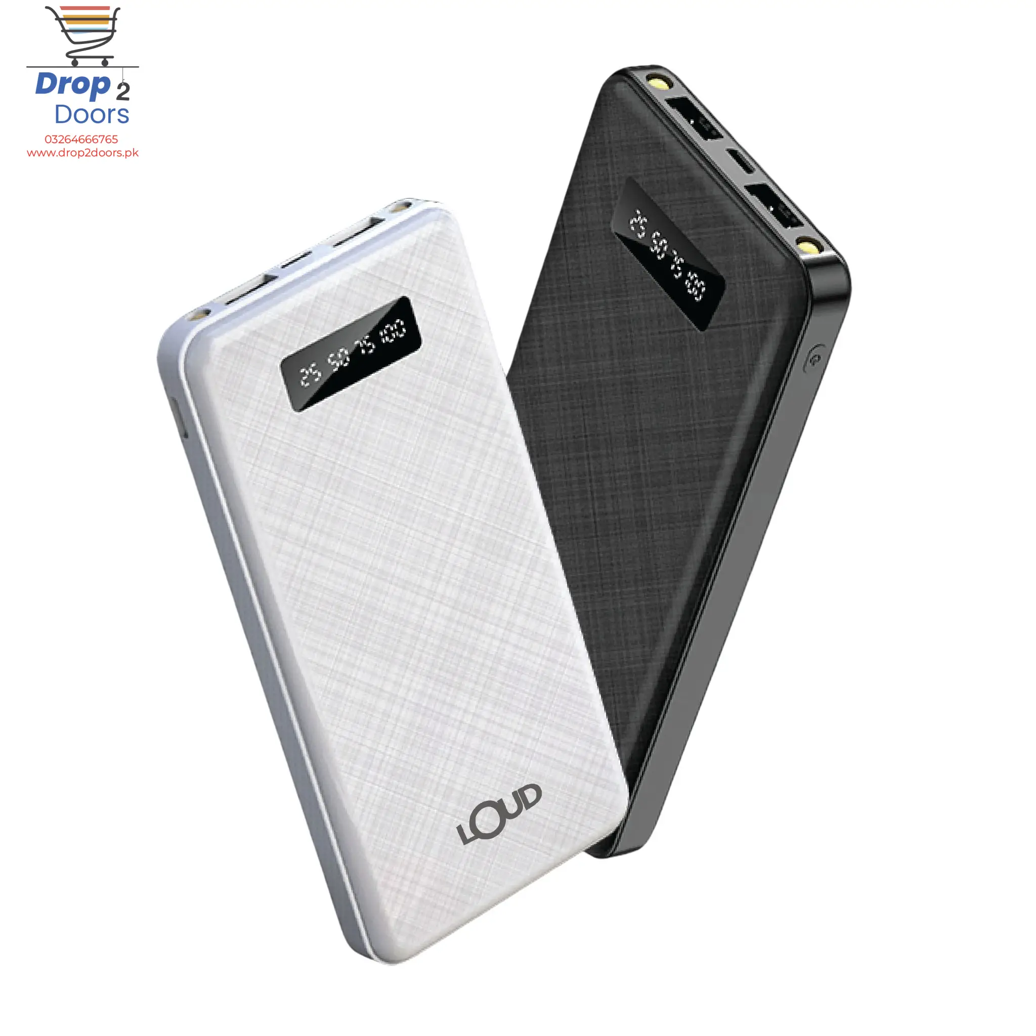 Loud PB310 Power Bank - Drop 2 Doors